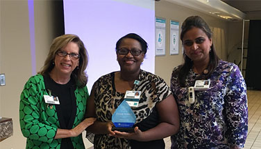 Jean Morris Recognized as Service Hero at Infirmary – One Spirit Blog