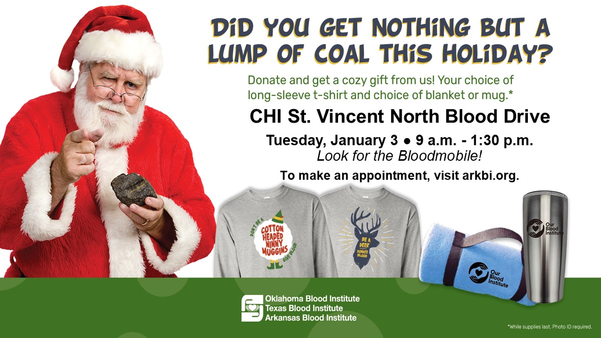 Stay on the Nice List by Donating Blood! – One Spirit Blog